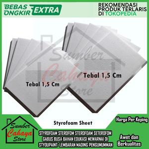 Jual [Instant] Styrofoam Sterofom Sterofoam Seterofom Gabus Busa Bahan ...