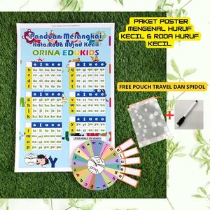 Jual Poster Edukasi Belajar Baca Berhitung Calistung Anak TK PAUD SD ...