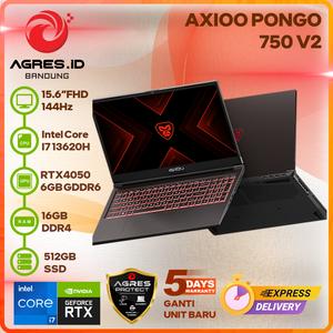 Promo Axioo Pongo 750 V2 i7 13620H RTX4050 16Gb 512Gb 15.6" FHD IPS ...