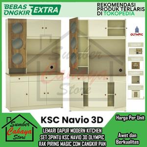 Jual [Kargo] Almari Lemari Dapur Modern Kitchen Set Olympic KSC NAVIO ...