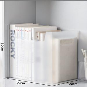 Jual Inaso Storage Box Buku Desktop Box Container Dekorasi Meja Belajar ...