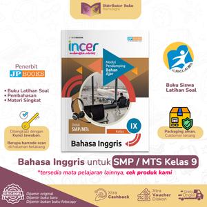 Jual Buku Latihan Soal Siswa + Pembahasan Materi (Plus Kunci Jawaban) Incer Bahasa Inggris Smp ...