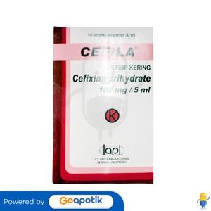 Jual CEFILA 100 MG/5 ML DRY SYRUP 30 ML - Kota Surabaya - Apotek Duta ...