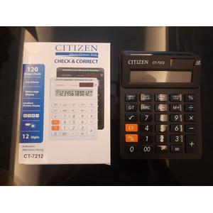 Jual Kalkulator CITIZEN CT-7212 - Calculator 2 Display Layar / Check ...
