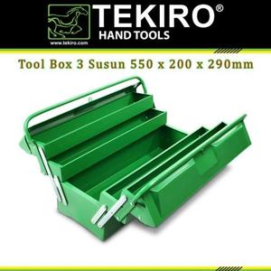 Jual Tekiro Tool box Besi 3 susun ST-TB1068 ukuran : 550x200x290mm ...