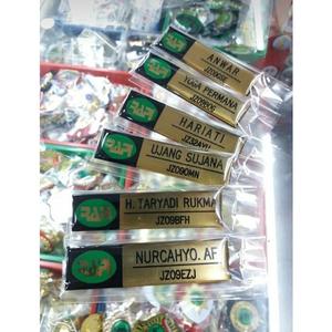 Jual Papan Nama | Name Tag | Nama Dada Logo RAPI + Nama CALLSIGN - Kab ...
