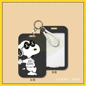 Jual Mkbk Snoopy Lanyard Id Card Name Tag Id Card Holder Lucu Kartu ...