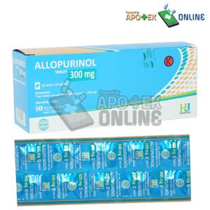 Jual ALLOPURINOL 300MG 1 BOX - Kota Bekasi - Apotek Hanna Farma Pondok ...