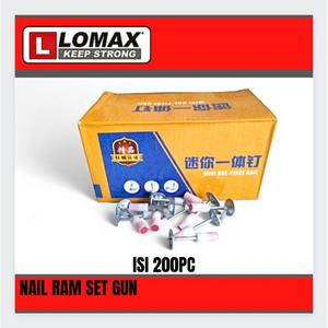 Jual NEW Nail Ram Set Gun Alat Tembak Manual Paku Beton Besi Kayu Rivet ...