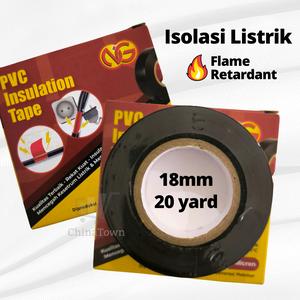 Jual Isolasi Kabel Listrik PVC Insulation Tape Solatip Electrical ...