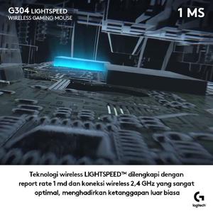Jual Logitech G304 Lightspeed Mouse Gaming Wireless Sensor 12K Dpi ...
