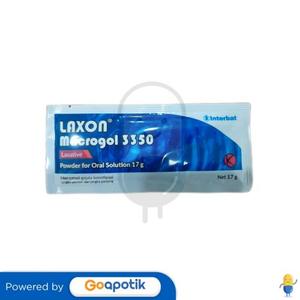 Jual LAXON MACROGOL 3350 17 GRAM SACHET - Jakarta Barat - Apotik Holong ...