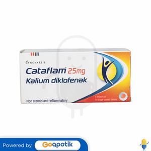 Jual CATAFLAM 25 MG BOX 50 TABLET - Jakarta Timur - Apotek Jaddah Farma ...