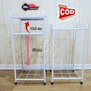 Jual Rak Dispenser / Rak Serbaguna Full Besi / 2 Susun & 3 Susun Kokoh ...