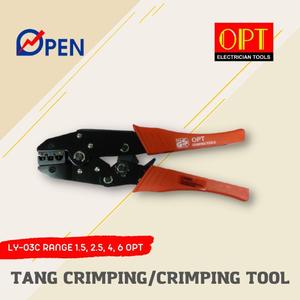 Jual TANG CRIMPING OPT LY-03C / CRIMPING TOOL RANGE 1.5, 2.5, 4, 6 Best ...