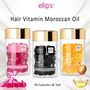 Jual 1 Botol Ellips Hair Vitamin Moroccan Oil Hair Treatment Jar 1 ml ...