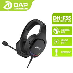Promo DAP DH-F35Head-worn wired gaming headset with microphone and RGB ...