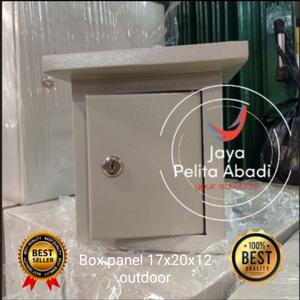 Jual box panel listrik 17x20x12 outdoor powder coating MURAH ...