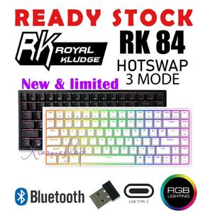 Jual ROYAL RK84 KLUDGE Original'R Wireless Rgb Bluetooth Mechanical ...