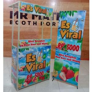 Jual stand booth jualan lipat portable meja dagang dagangan event desk ...