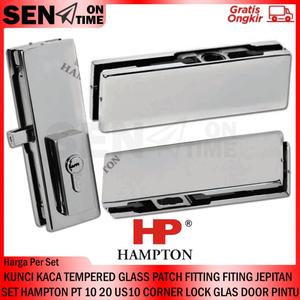 Jual Hampton Patch Fitting Set Pt10 Pt20 Us10 Kunci Kaca Pt 10 20 Us ...