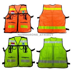 Jual rompi safety first/rompi proyek/rompilapangan/rompi tambang ...