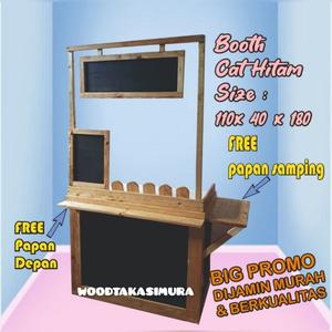 Jual booth portable/booth portable lipat/meja lipat/event desk/gerobak ...