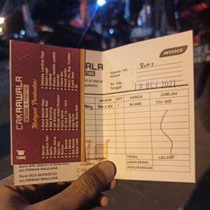 Jual NOTA CUSTOM FREE DESAIN - NOTA BURAM - NOTA 1 WARNA - NOTA 2 WARNA ...