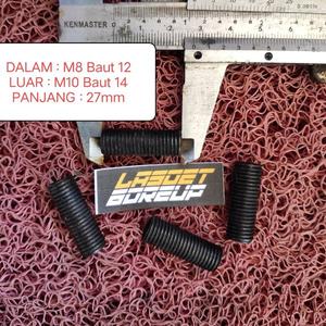 Jual Raja - Recoil Bos Tap Drat Baut Baud 12 M Baja Hitam 1Pcs ...