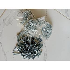 Jual Raja - Mur Baut Galvanis Baut Mur Galvanis 6Mm X 3Mm/ 1 Dus : Pcs ...