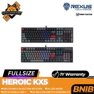 Jual REXUS HEROIC KX5 Mechanical Gaming Keyboard - Jakarta Barat ...