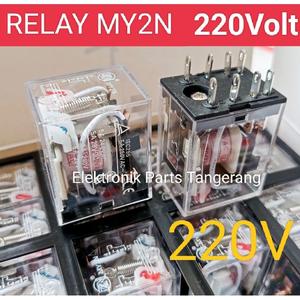 Jual RELAY MY2N 220V 8 KAKI RELAY MY2N 220VOLT 8PIN RELAY 220V MY2N ...