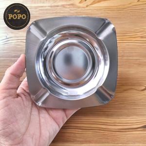 Jual Asbak Stainless Steel Besi Segi Empat Kotak - Bulat - Jakarta ...