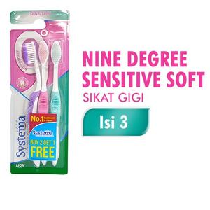 Jual Systema Toothbrush 9 Degree Sensitiv 3S - Jakarta Timur - AEON ...
