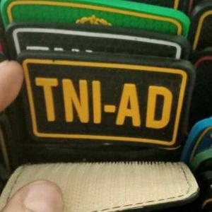 Jual patch ruber TNI AD logo karet TNI AD emblem karet TNI AD - Kota ...