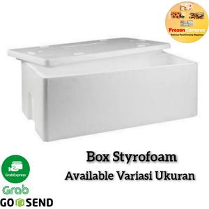 Jual Box Styrofoam Kotak Sterofoam Variasi Ukuran/Styrofoam Box Makanan ...