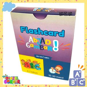 Jual Mainan Edukasi Anak My Flash Cards Huruf Abjad Gambar Kartu ...