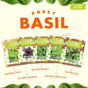 Jual Paket Benih Basil 5 jenis - Daily Farm - Kota Bekasi - harvest ...