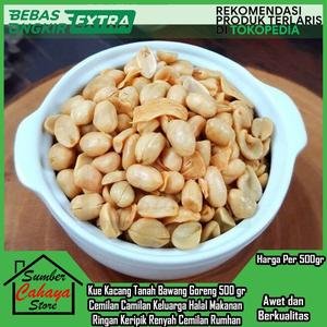Jual Kue Kacang Bawang Tanah Goreng Ongseng Oseng Kriuk 500gram Cemilan ...