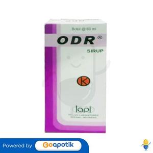 Jual ODR 4 MG/5 ML SYRUP 60 ML - Kota Medan - Apotek Merapi Mandiri ...