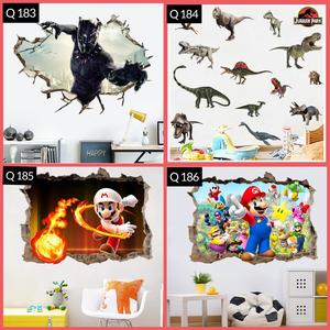 Jual WALLSTICKER WALL STICKER STIKER KARAKTER SUPERHERO SUPERHERO ...