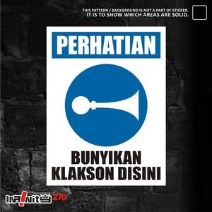 Jual x2 WSKIM-0 stiker safety sign sticker rambu keselamatan kerja K3 ...