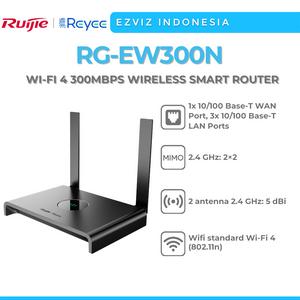 Jual RUIJIE REYEE RG-EW300N WI-FI 4 300MBPS WIRELESS SMART ROUTER ...