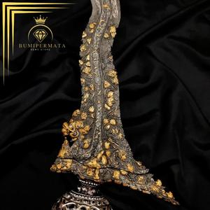 Jual Keris Naga Raja Luk 9 Kinatah Emas Tangguh Mataram Era Amangkurat ...