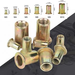 Jual M3/M4/M5/M8/M10 Mur Rivet Nut/Rivnut/Flat Nut 50pcs - Kab. Bandung ...