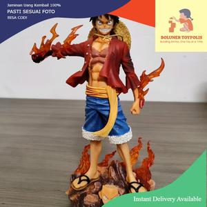 Jual Statue Luffy Standing Post Time Skip LX Studio 26CM Figure One ...