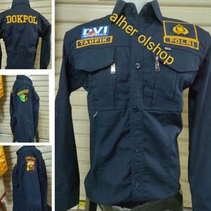 Jual kemeja tactical dokpol baju tactical dokpol seragam tactical ...