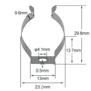 Jual 10PCS Tools Spring Terry Clips 6/10/12/16/19/25/28mm Stainless ...
