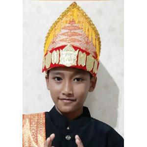 Jual Sortali adat batak anak // Topi adat batak // Mahkota adat batak ...
