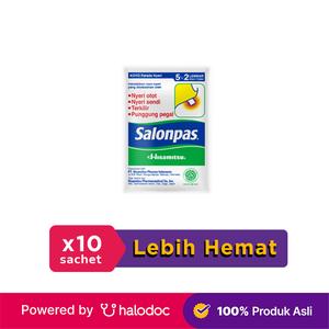 Jual Salonpas Koyo 10 Sachet (10 Patch/Sachet) - Nyeri Otot - Halodoc ...